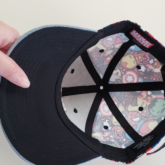 Marvel | Accessories | Marvel Avengers Spiderman Iron Man Ball Cap Hat ...